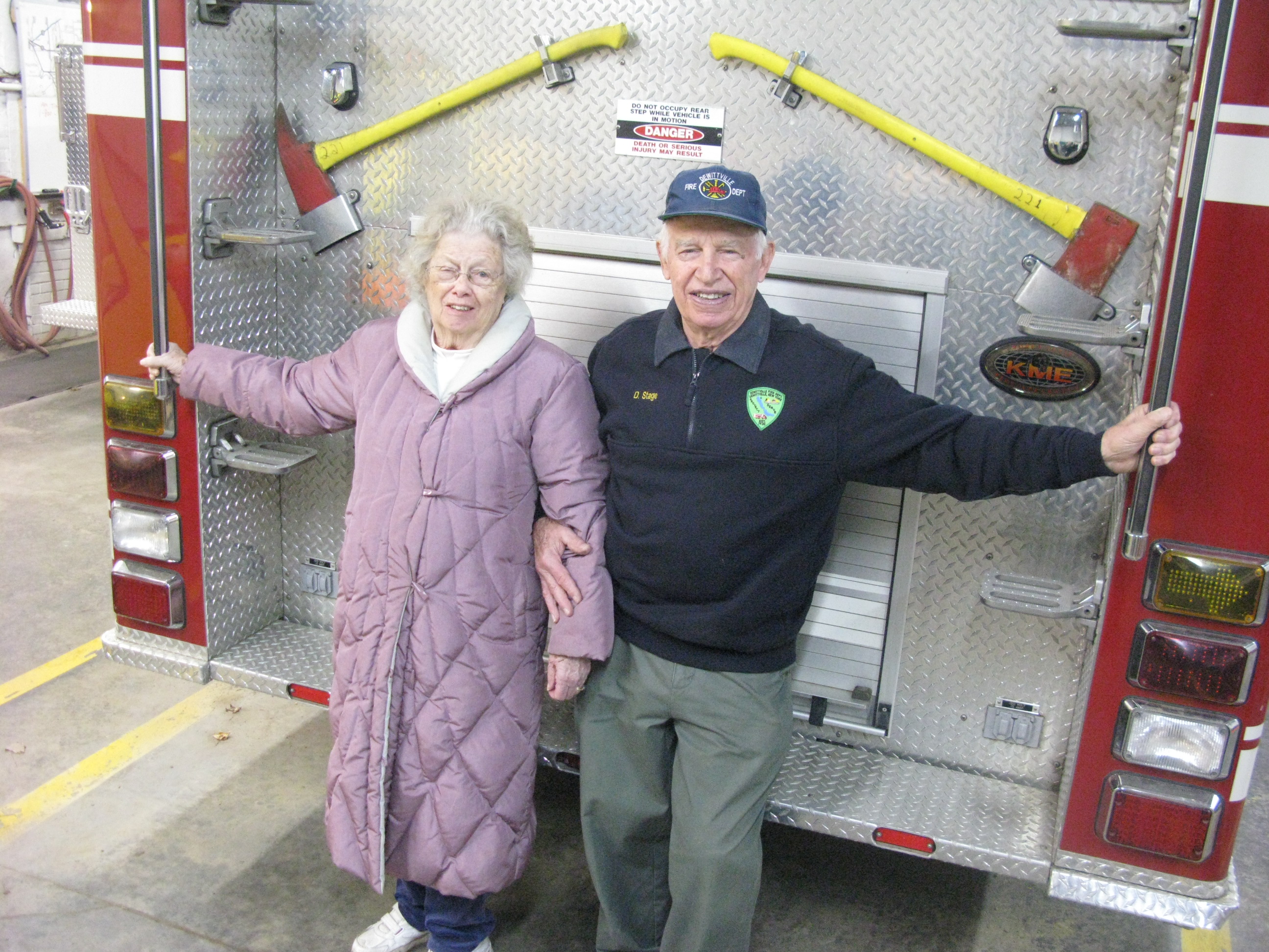 Husband, Wife Have 130 Combined Years As Dewittville Firefighters ...